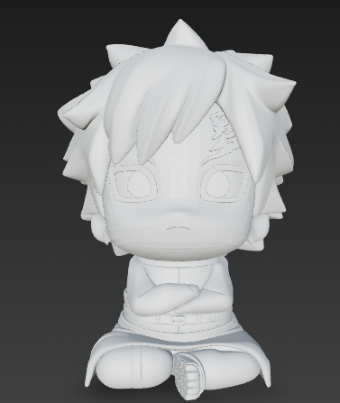 👾 Gaara - naruto・ STL File for 3D printing・Cults