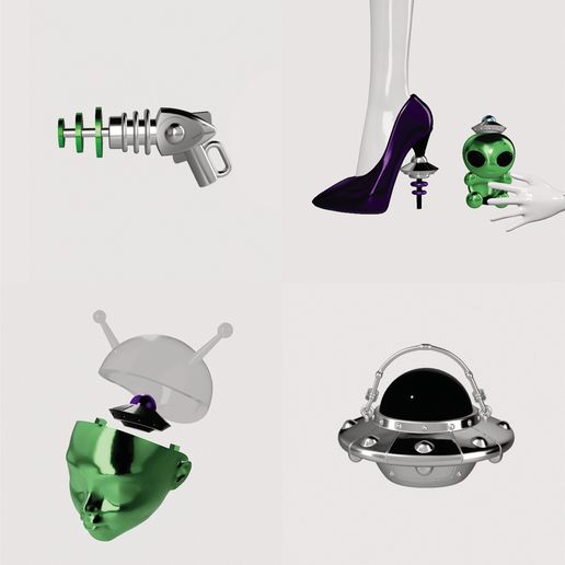 👹 MONSTER HIGH・ STL File for 3D printing・Cults