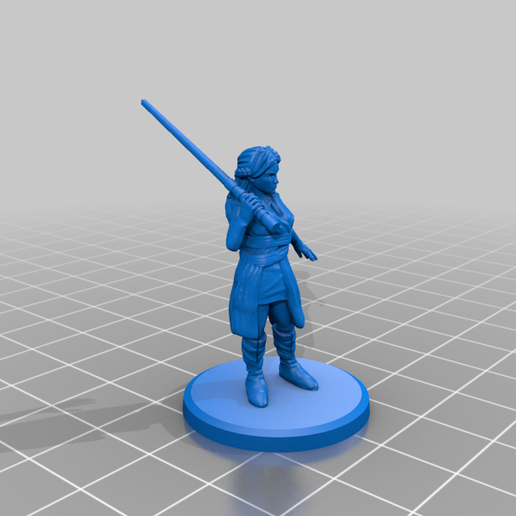 🎲 Random 28mm Jedi・Free 3D File for ・Cults