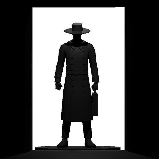 🎩 The Hat Man・Free STL File for 3D printing・Cults