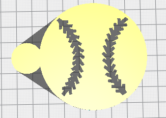 STL file Baseball Stencil for airbrush ⚾ ・3D printable design to ...