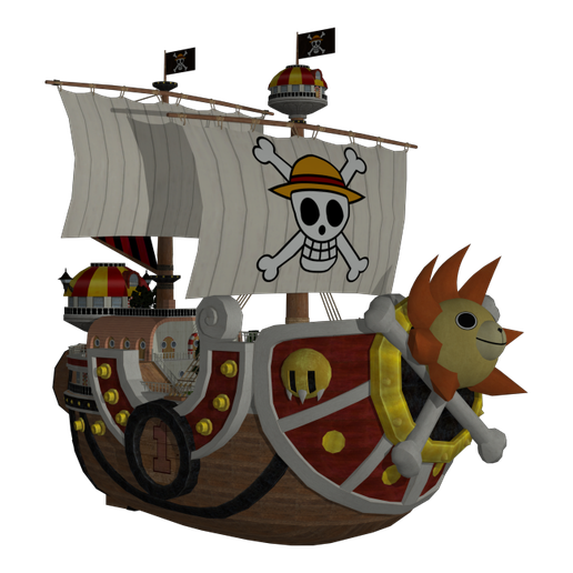 🚢 Thousand Sunny Ship・Free 3D File for ・Cults