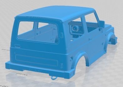🗡️ Suzuki Samurai 1996 Printable Body Car・ 3D File for ・Cults