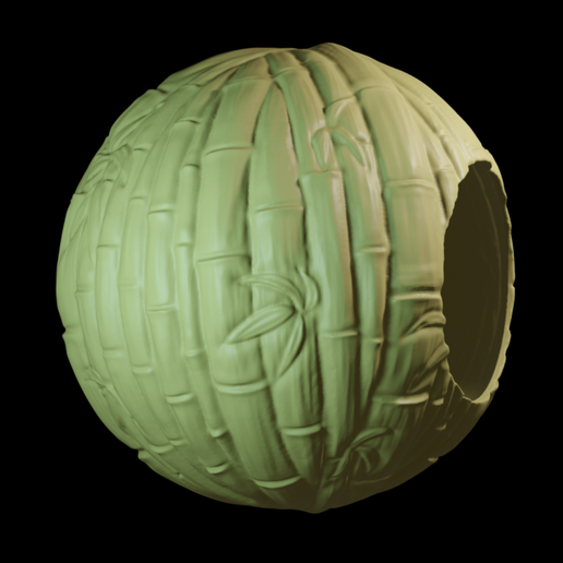 🌿 Bamboo Hanging Hide!・ 3D File for 3D printing・Cults