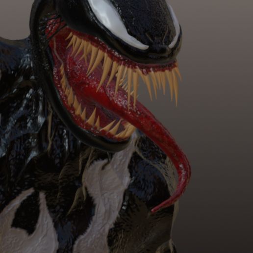 🕷️ Venom 3d model, spider man 2, Venom fun-sculpt 3d model, action ...
