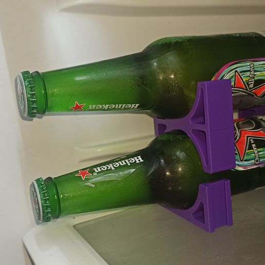 🍺 Modular Beer Bottle Rack – Fits 6 x 330ml Bottles – Fridge Organizer ...