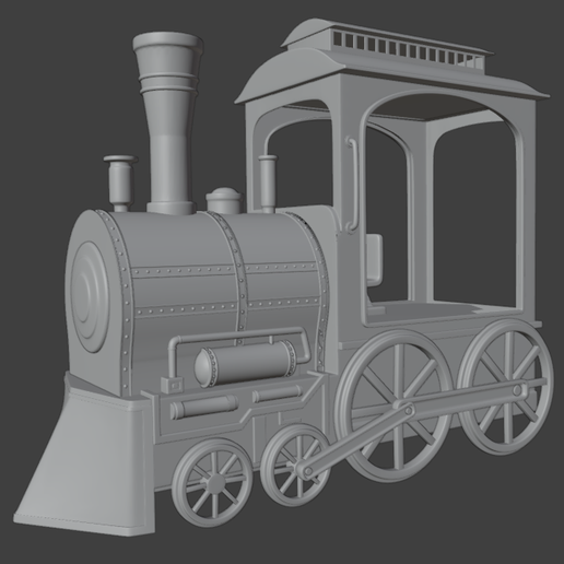 🚆 Toy Train STL - Christmas Holiday Decoration - 3D Printable Model ...