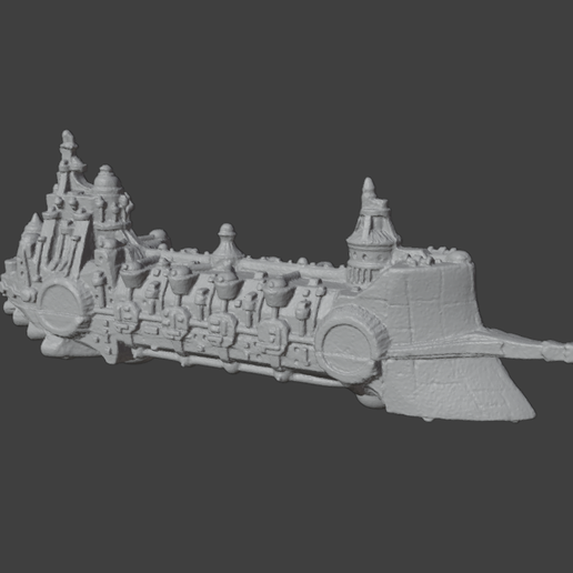 🛰 Space Fleet - Emperor Capital Ship・Free STL File for 3D printing・Cults