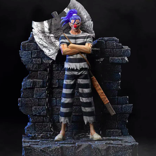 🏎️ BUGGY fanart - IMPEL DOWN - ONE PIECE - 3D PRINT・ 3D file for 3D ...