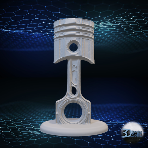 🗿 PISTON DECOR・ STL File for 3D printing and CNC machining - Laser ...