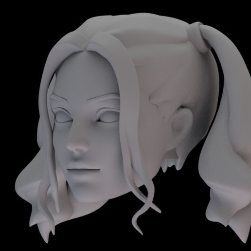 🏍️ HARLEY QUINN HEAD SCULPT・ STL File for 3D printing・Cults