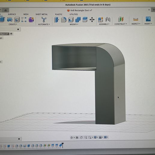 Free STL file Custom Air Duct 🛞 ・3D printer model to download・Cults