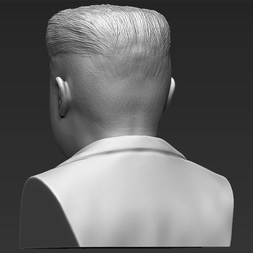👤 Kim Jong-un bust for full color 3D printing・ 3D File for 3D printing ...