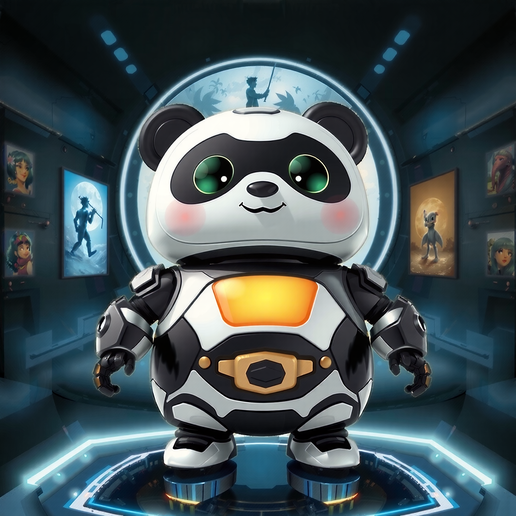 🤖 PoTron – Kung Fu Network Bot・ STL File for 3D printing・Cults