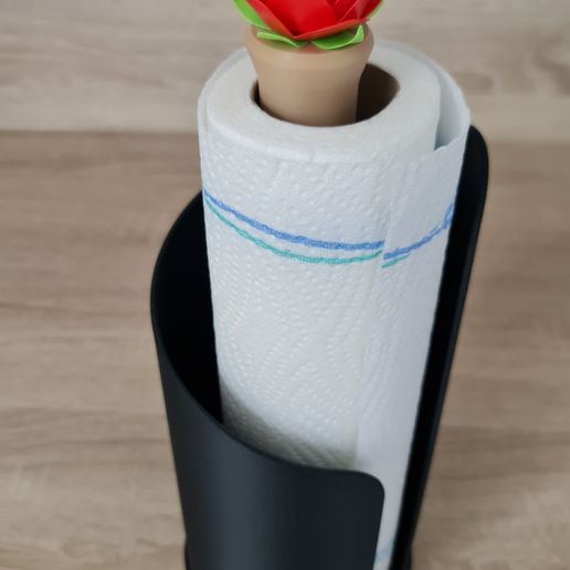 Archivo STL Portarrollos/papel de cocina 🍽️ ・Plan imprimible en 3D para ...