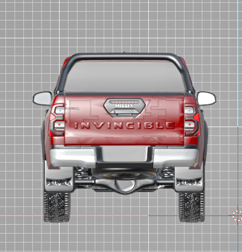 🚗 Toyota Hilux Invincible 2021・ 3D File for 3D printing・Cults