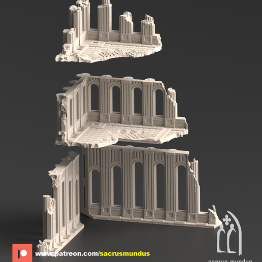 🛰 Armoria. Remnants of Resistance・ 3D File for 3D printing・Cults