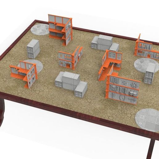🏗️ 9x5x6" WTC Building free sample for wargame・Free STL File for 3D ...