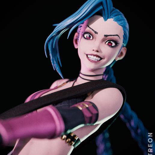 👨‍🎨 Pack Jinx and Vi 3D Print・ 3D File for 3D printing・Cults