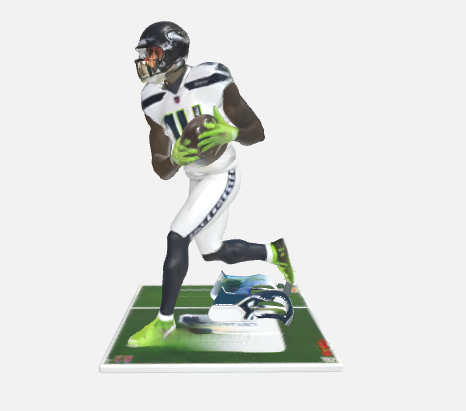 👤 DK Metcalf - Figure・ OBJ File for 3D printing・Cults