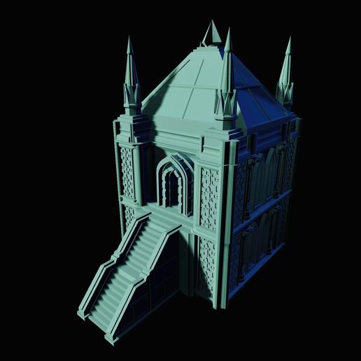 🎲 Gothic Expansion Pack: Bridges and Pavilions・ 3D File for 3D printing ...