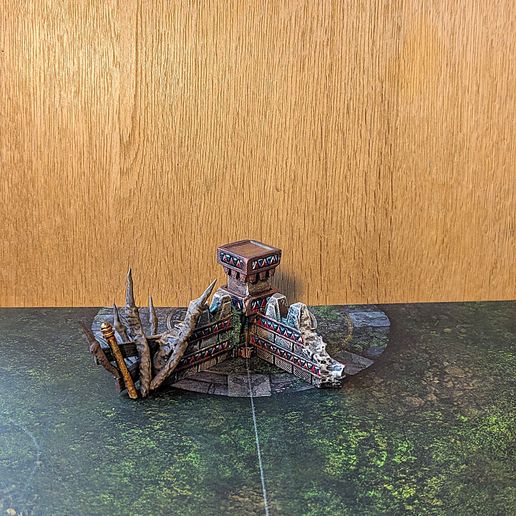 🦎 Lizardmen Spearhead Terrain Pack・ STL File for 3D printing・Cults