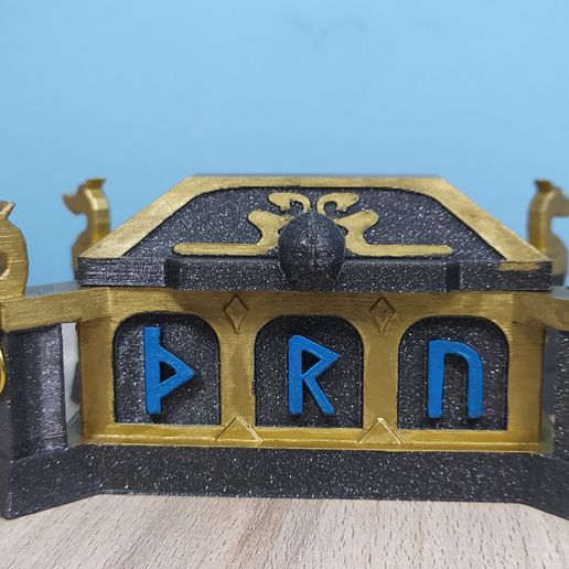 📦 GoW Nornir Rare Chest Collectible - Ancient Runic Treasure Chest ...
