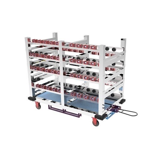 🛠️ Bike Silencer Carrying Trolley・ STEP File for 3D printing and CNC ...