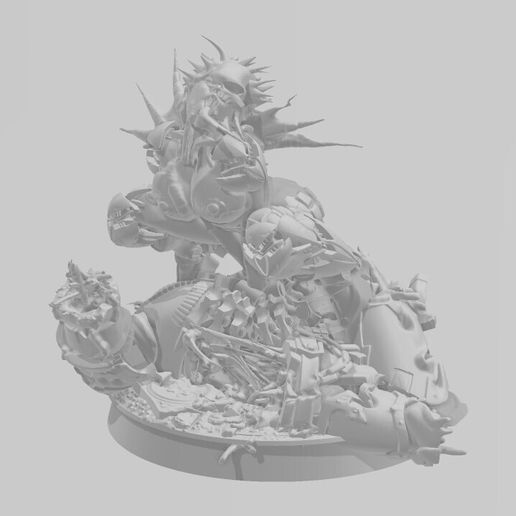 📄 Nakecron Flayed - Poxy One Page - Rules 28mm Scale - STL files for 3D ...