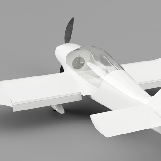 🛩️ Robin DR400 RC model plane for 3D printing・Free STL File for ・Cults