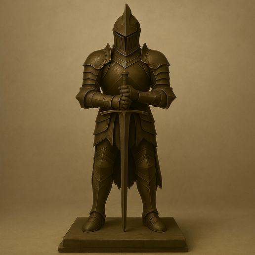 🗡️ Sentry Knight・Free STL File for 3D printing・Cults