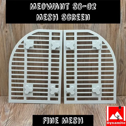 🐱 Meowant SC-02 Fine Mesh Screens・ STL File for 3D printing・Cults