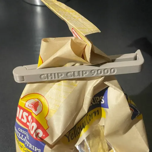 🍽️ Chip Clip 9000, Standard and easy-open versions・Free 3D File for ・Cults