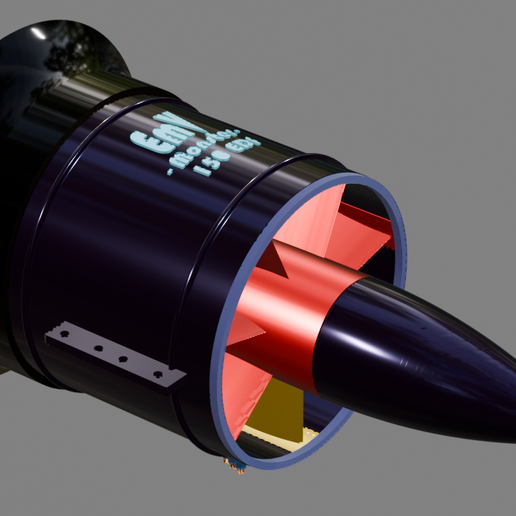 EDF 150 mm Monster. COMPLETE MODULAR SYSTEM 🌪️⚙️ (5-7-9-11 Blades ...