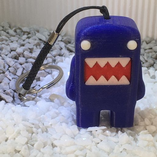 3D print Domo Kun Keychain • made with Creality CR10S-pro > body > and ...