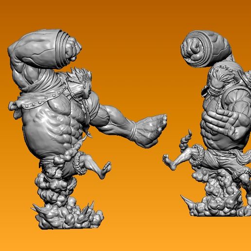 Archivo STL MONKEY D LUFFY GEAR 4 MODEL - 3D print 🐒 ・Objeto imprimible ...