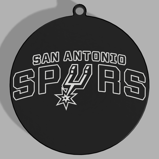 🎄 NBA - San Antonio Spurs - Christmas Ornament・ STL File for 3D ...