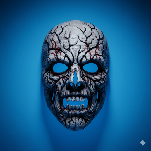 🎬 game mask, movie mask, 3D mask design, costume mask, detailed mask ...