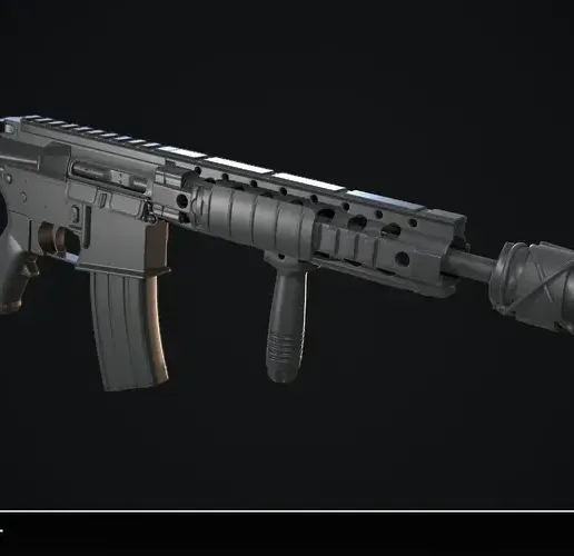 🌈 Rainbow Six Siege M4・ STL File for 3D printing・Cults