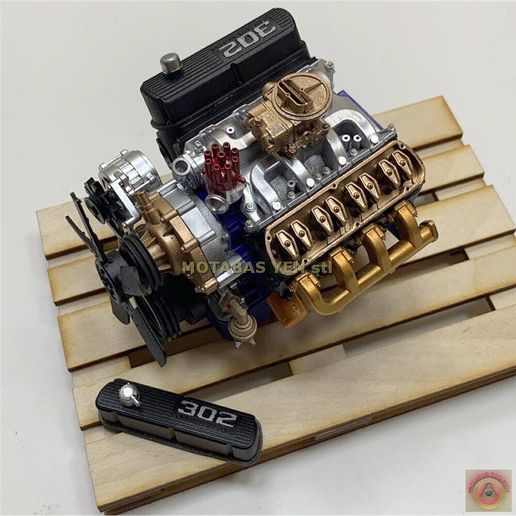 🚙 FORD 289 / 302 ENGINE・ STL File for 3D printing・Cults