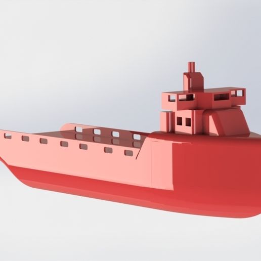 STL file Offshore AHTS RC 3d print vessel ⛵ ・3D print object to ...