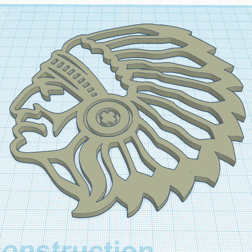 🎨 Indian Chief・Free STL File for ・Cults