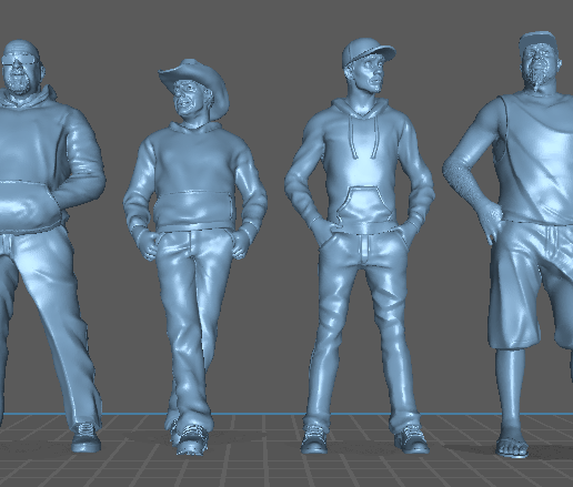 🌆 Street Outlaws figurine pack・ STL File for 3D printing・Cults