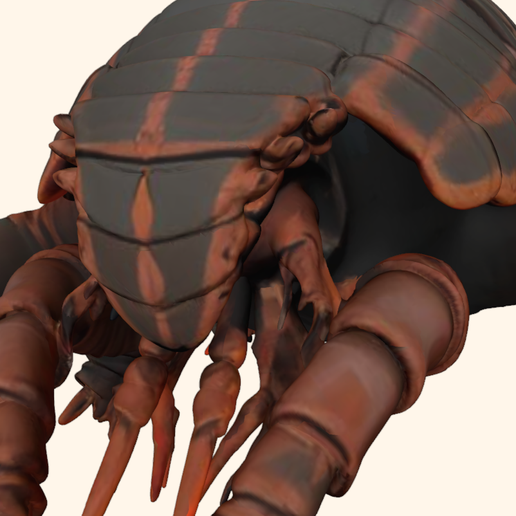 👹 Trilobite Creature・Free STL File for 3D printing・Cults