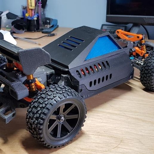 🚗 PROTO36 RC CAR Chassis Cover・Free STL File for ・Cults