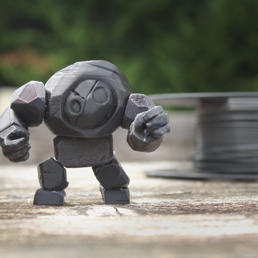 3D file Stone_Golem 👹 ・3D print design to download・Cults