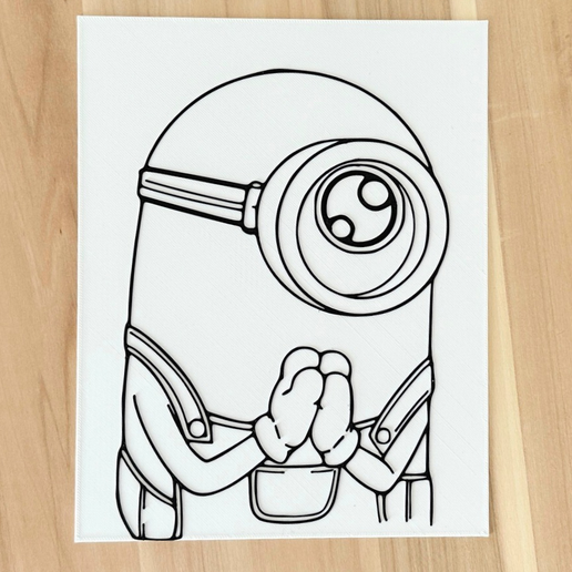colouring pictures of minions