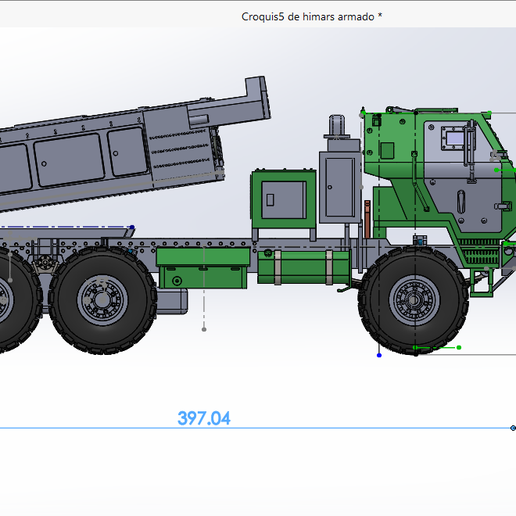 🦸 M142 HIMARS and ATACMS full rc, fully printable 1/18 scale・ STL File ...