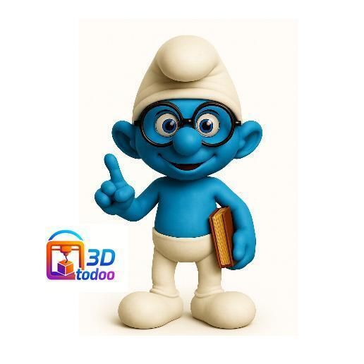 🧑‍🌾 Brainy Smurf Brainy Smurf・ STL File for 3D printing・Cults
