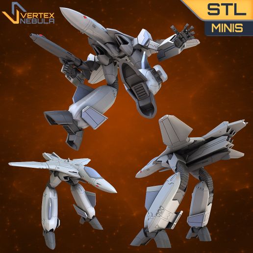 🌨️ VNX-1 Snow Flower (1/285 scale, 3-Mode Pack)・ 3D File for 3D ...